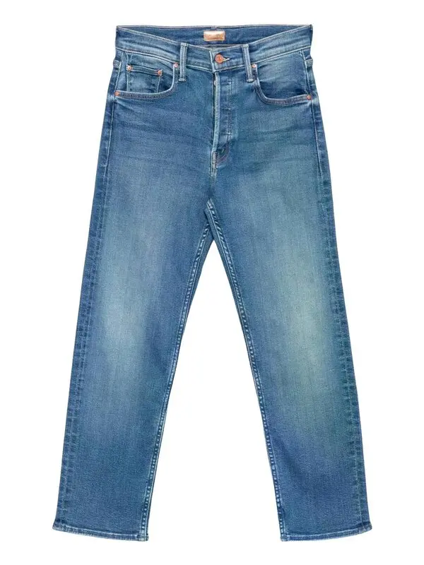 MOTHER The Tomcat Ankle Jeans - Blue