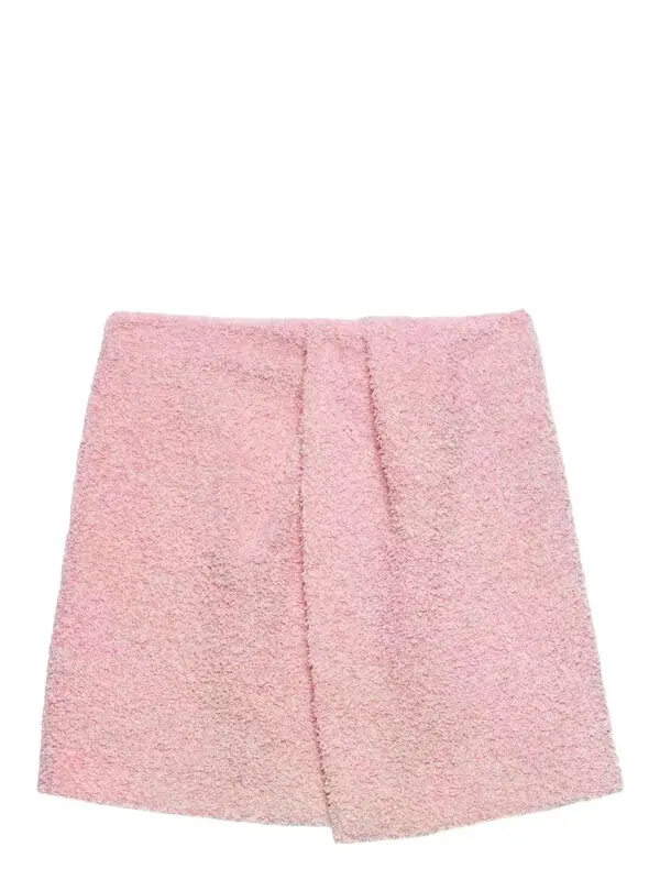 MSGM Draped Midi Skirt - Pink