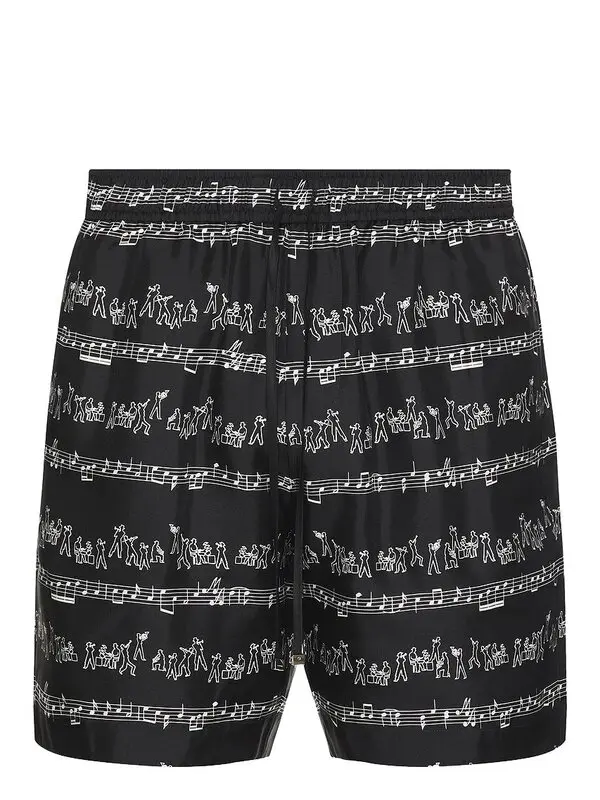 Amiri Jazz Band Short - Black
