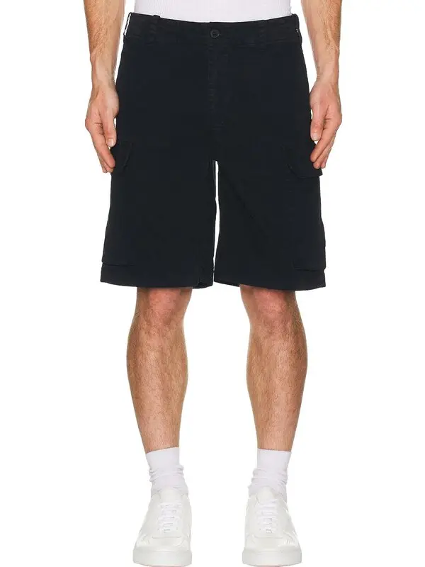 NILI LOTAN Maclin Cargo Shorts - Midnight