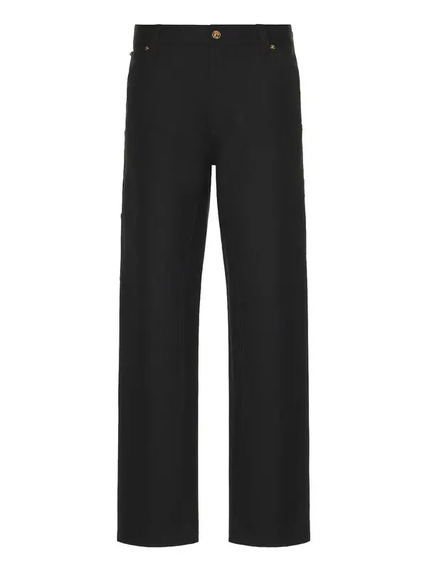 Versace Relaxed Fit Jeans - Black