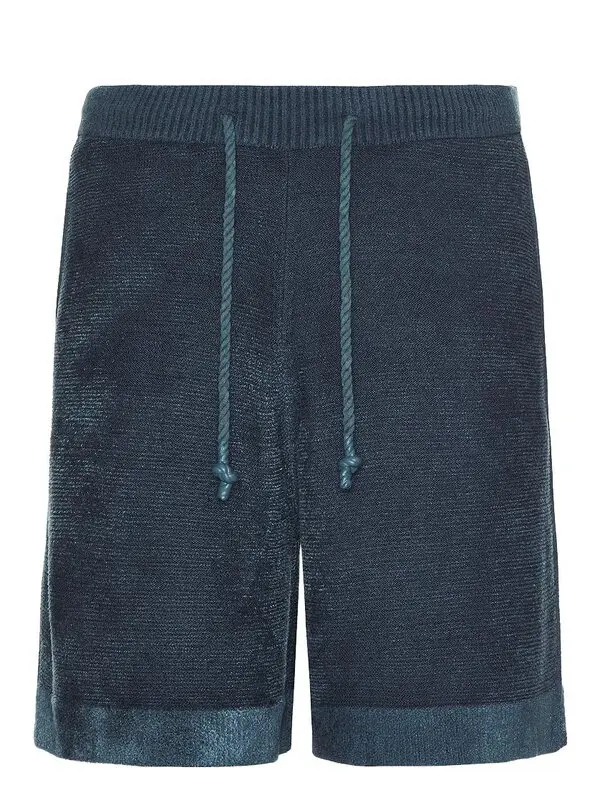 Simkhai Knit Shorts - Steel