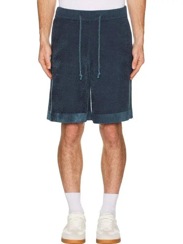 Simkhai Knit Shorts - Steel
