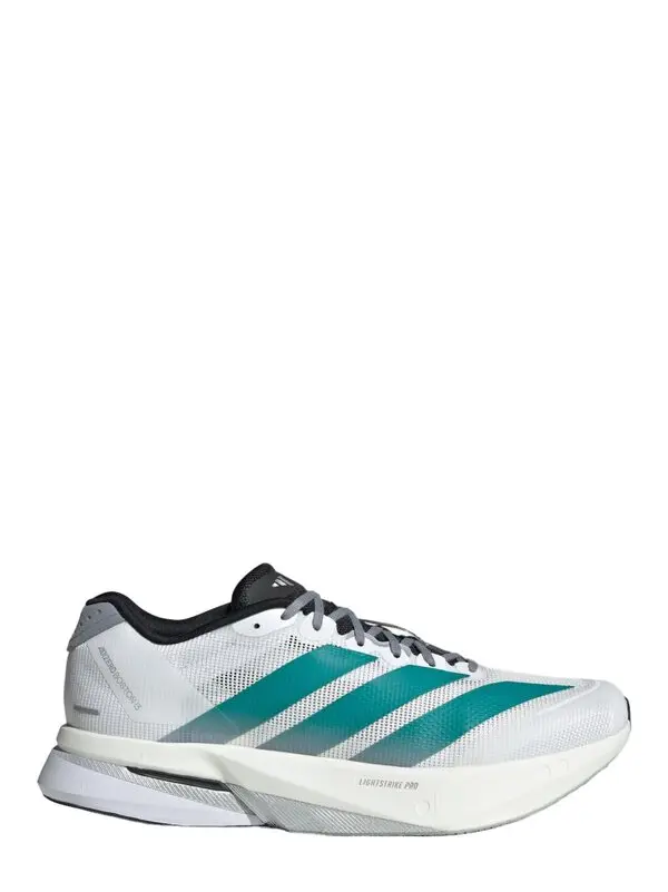 Adidas Adizero Boston Sneakers - Cloud White / Pure Teal / Grey