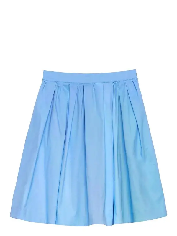MSGM Pleated Knee-length Skirt - Blue