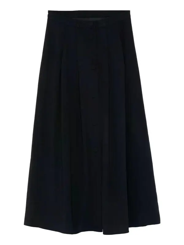 AGNÈS B. Pleated Skirt - Black
