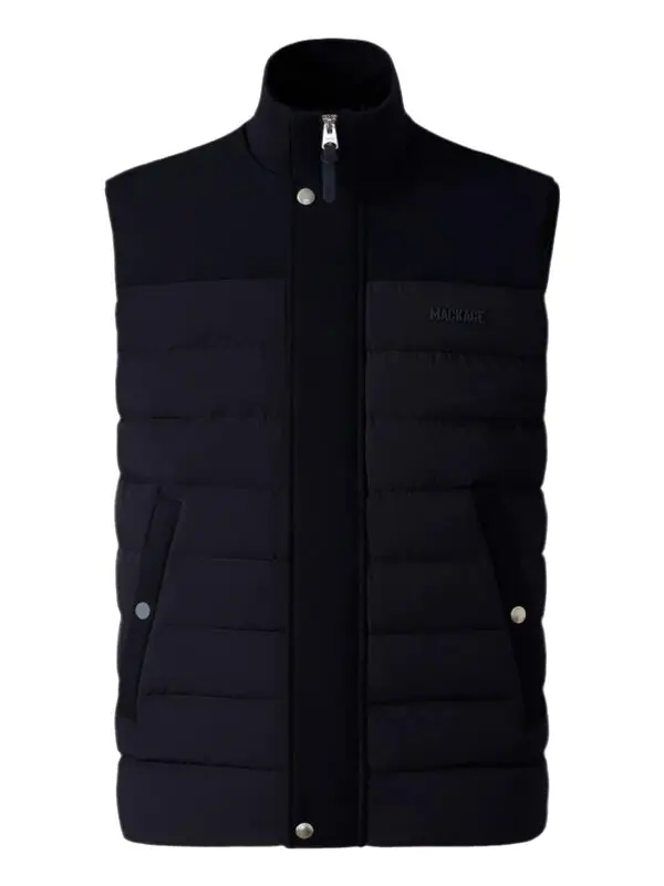 Mackage Brody Down-filled Quilted Vest - Navy