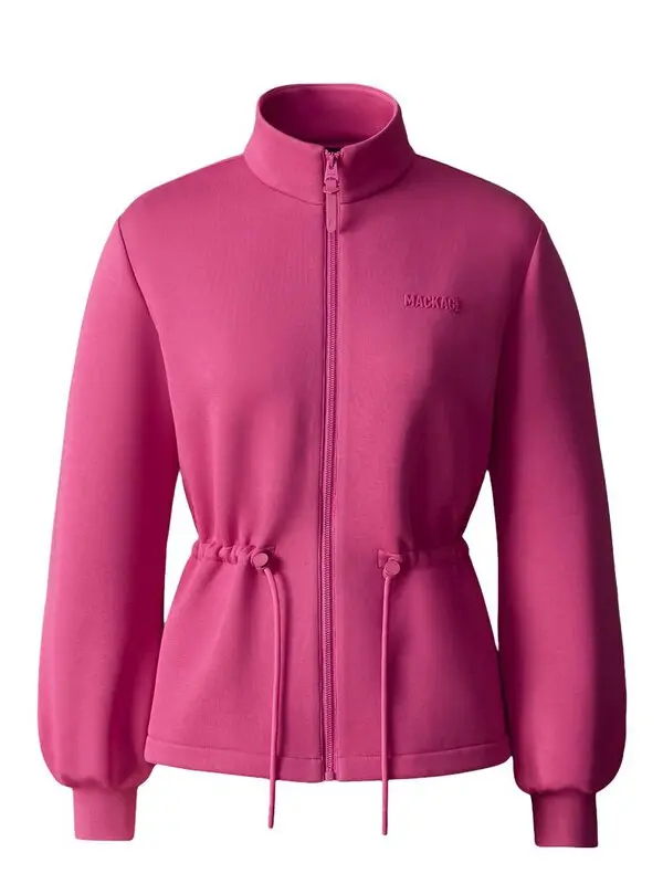 Mackage Finola Lightweight Zip-up Jacket - Azalea