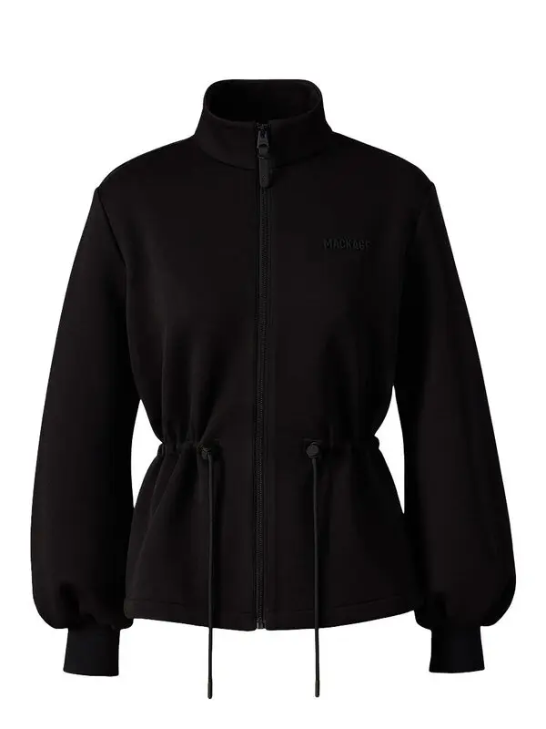 Mackage Finola Lightweight Zip-up Jacket - Black