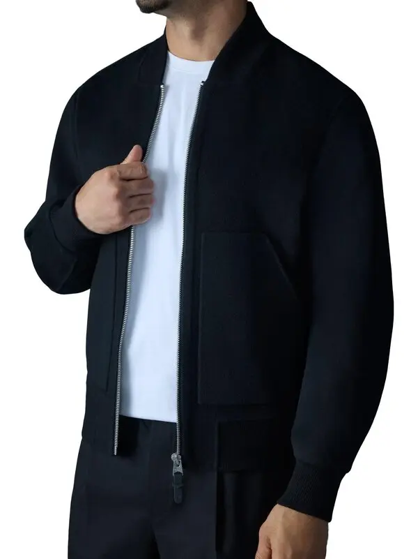 Mackage Wool Bomber Jacket - Light Camel