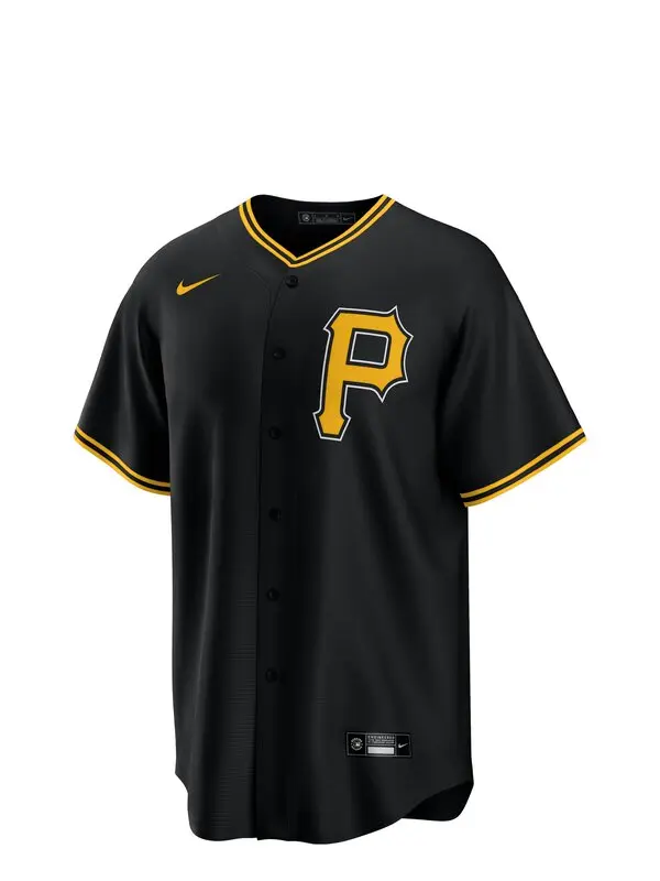 Nike Paul Skenes Pittsburgh Pirates Mlb Replica Jersey - Black