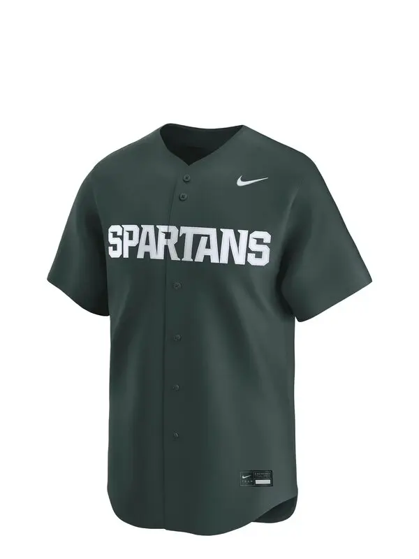 Nike Michigan State Spartans College Limited Baseball Jersey - Green