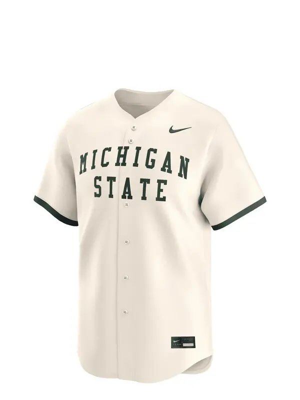 Nike Michigan State Spartans College Limited Baseball Jersey - Brown