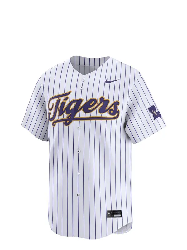 Nike Lsu Tigers Limited Baseball Jersey - White
