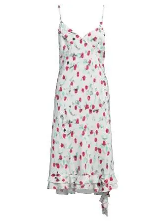 Marni Flared Midi Dress - White
