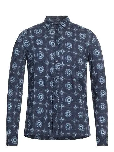 Majestic Filatures Shirt Midnight Size Cotton - Blue
