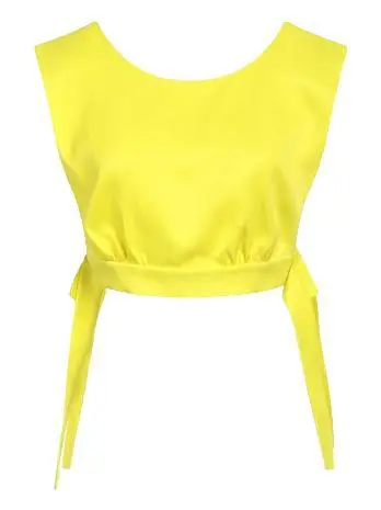 MSGM Viscose Top - Yellow