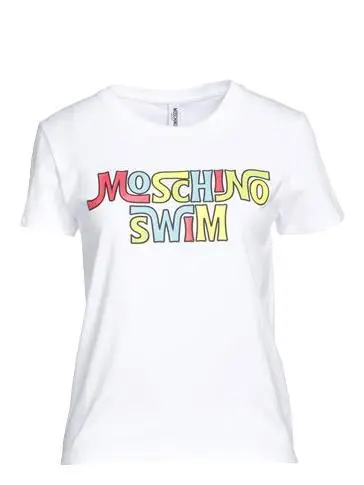 Moschino Printed Jersey T-shirt - White