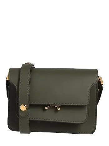 Marni Calfskin Cross-body Bag - Green