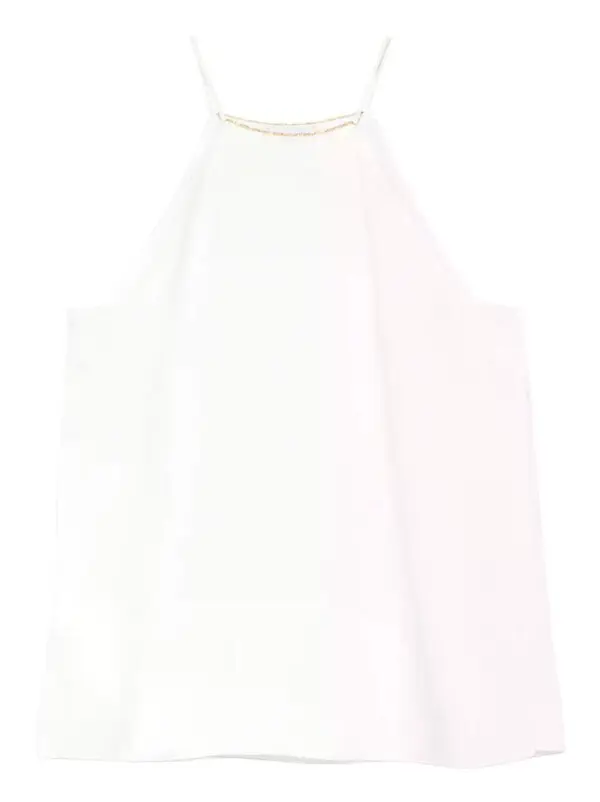 FORTE_FORTE Crepe Top - White