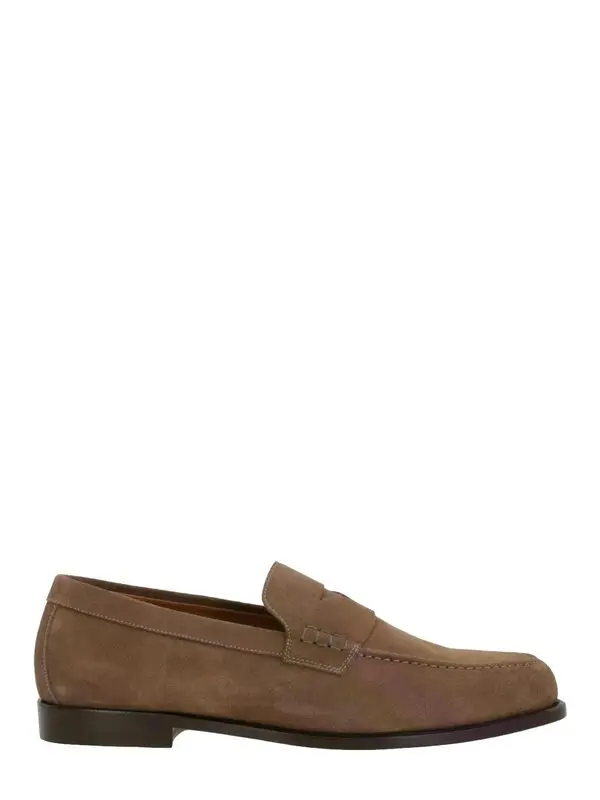 DOUCAL'S Suede Loafers - Brown