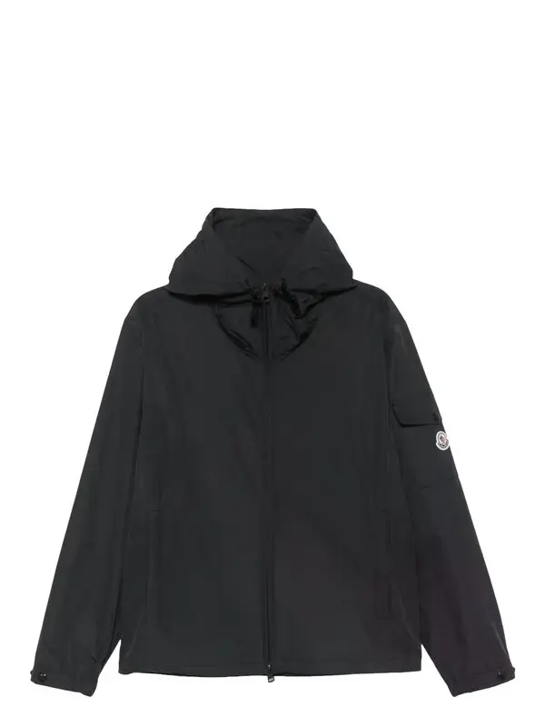 Moncler Lens-detail Hooded Jacket - Black