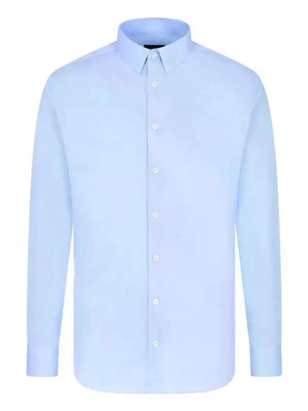 Giorgio Armani Cotton Shirt - Blue