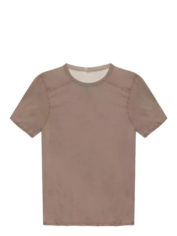 Rick Owens Cotton T-shirt - Neutrals