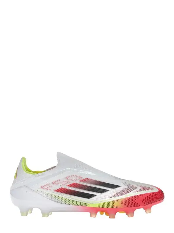 Adidas F50 Elite Laceless Ag Solar Pack - Cloud White/core Black/solar Yellow