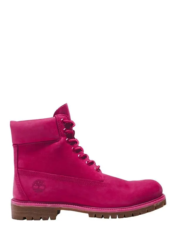 Timberland 6-inch Premium Waterproof Boots - Dark Pink