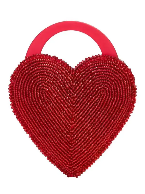 VANINA Reine De Coeur Clutch - Red