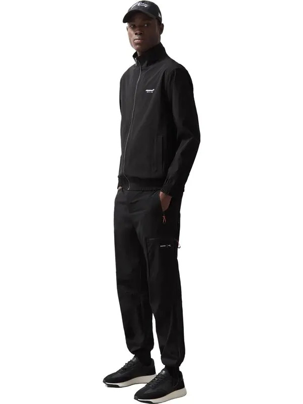 REISS X Mclaren F1 Team Paddock Tech Cargo Trousers - Black