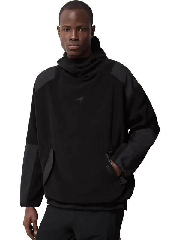 REISS X Mclaren F1 Team Shinobi Pullover Hoodie - Black