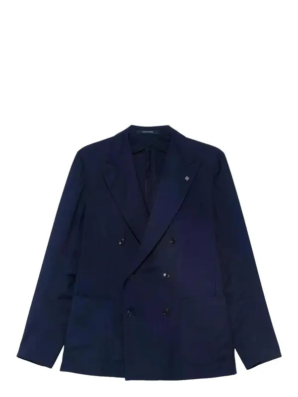 Tagliatore Wool Blazer - Blue