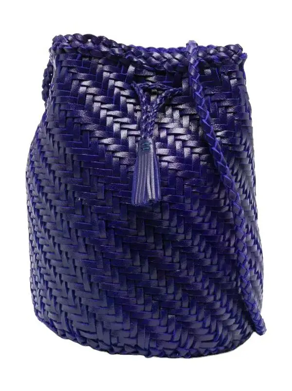 Dragon Diffusion Pompom Double Jump Bucket Bag - Purple