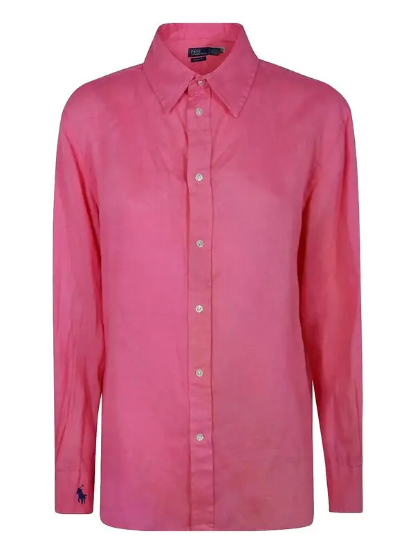 Polo Ralph Lauren Linen Shirt - Pink