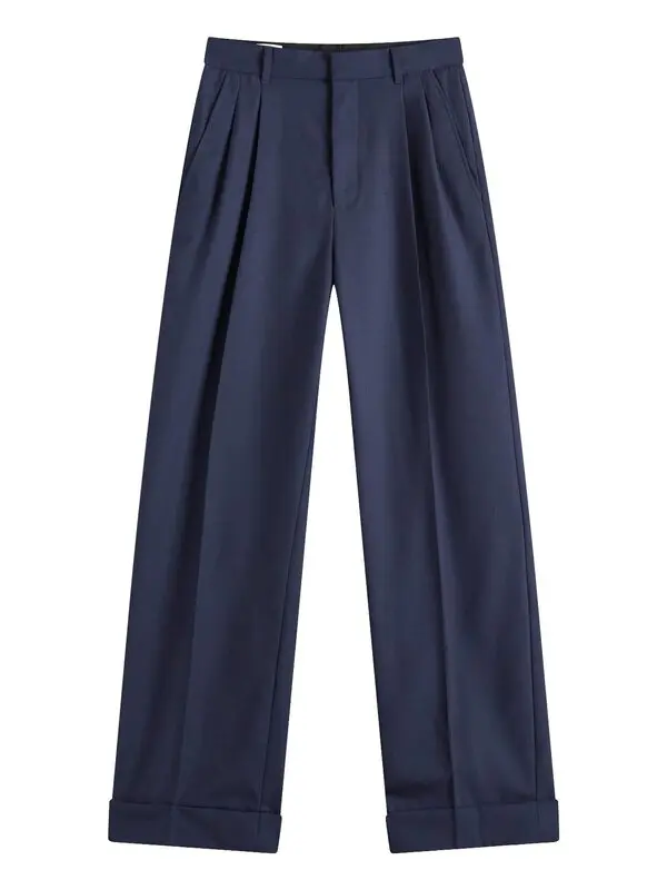 Casablanca Sports Tailored Trousers - Navy