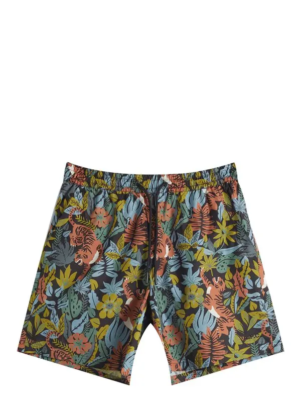 A.p.c. Bobby Tropical Print Swim Shorts - Multicolore