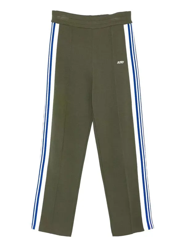 AUTRY Knitted Track Pants - Green