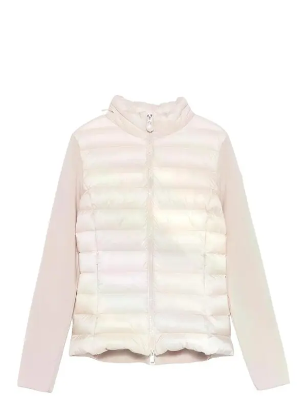 Moncler Zip-up Puffer Jacket - Pink