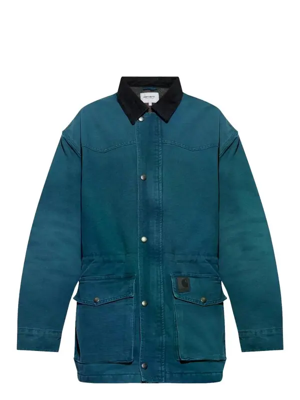 Carhartt Work In Progress Og Santa Fe Denim Jacket - Blue
