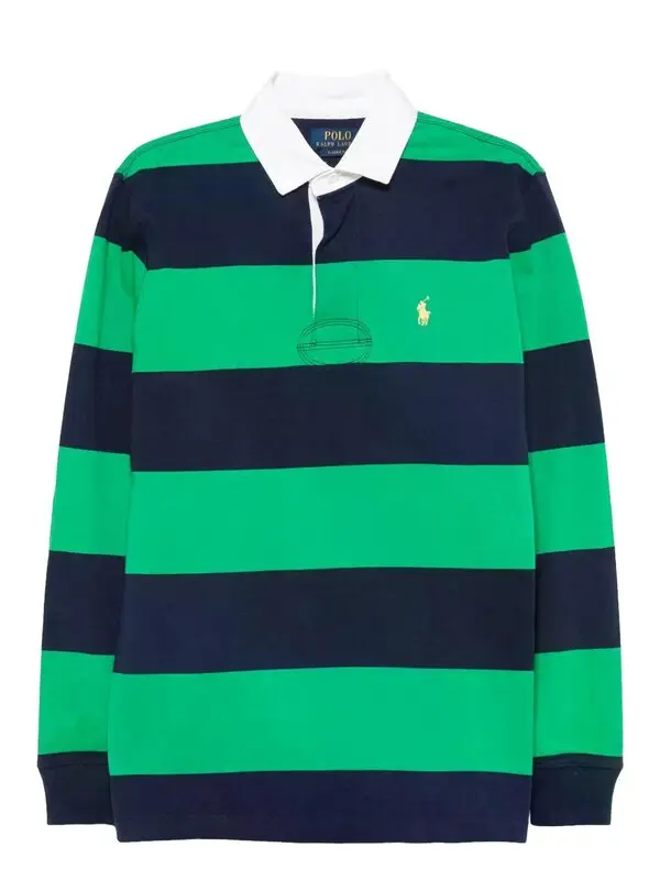 Polo Ralph Lauren Striped Polo Shirt - Blue