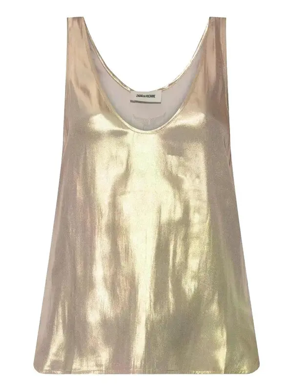 Zadig&Voltaire Tarys Tank Top - Gold