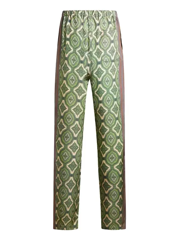 Etro Pyjama-style Trousers - Green