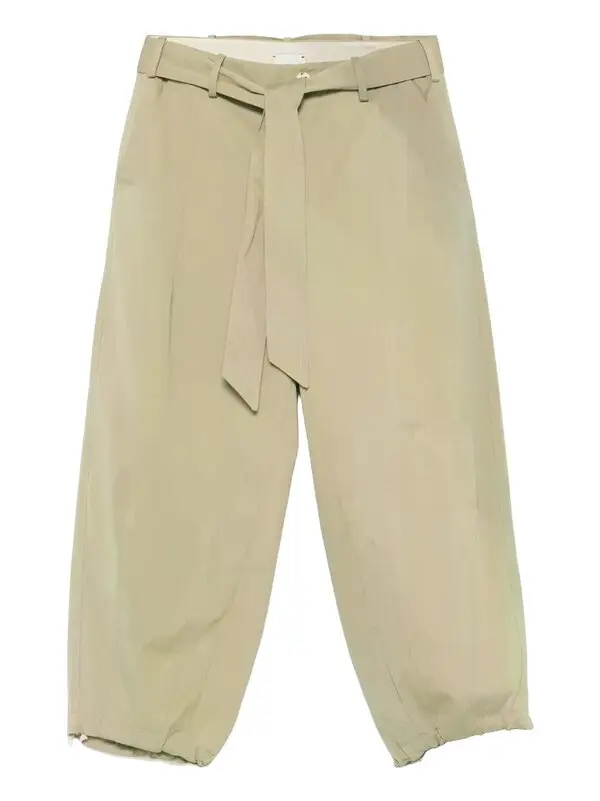 ALYSI Belted Trousers - Neutrals