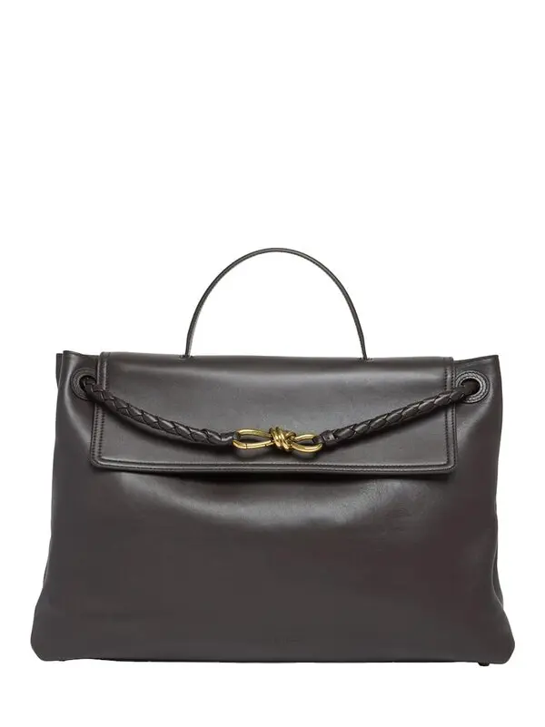 Bottega Veneta Ciao Ciao Large Leather Top-handle Bag - Fondant