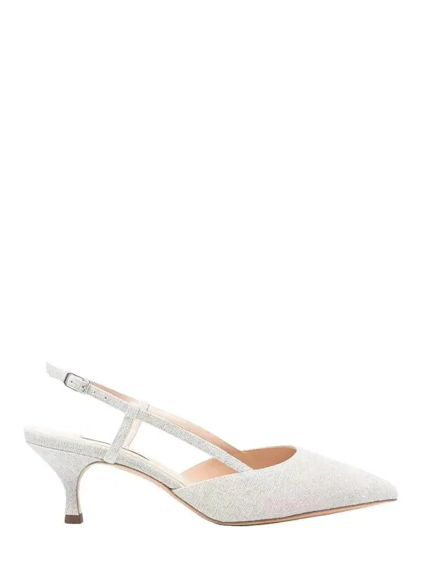 Casadei 40mm Julia Pumps - Silver