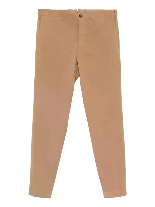 Incotex Tapered-leg Trousers - Brown