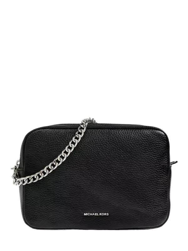 Michael Kors Leather Shoulder Bag - Black