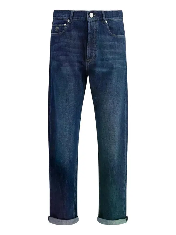Brunello Cucinelli Five-pocket Jeans - Blue